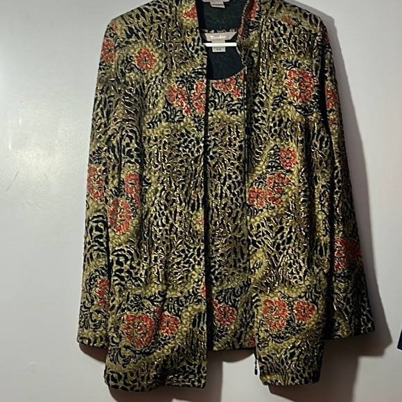 TanJay | Tops | Vintage Tan Jay Medium Matching Tank And Zippered Front ...